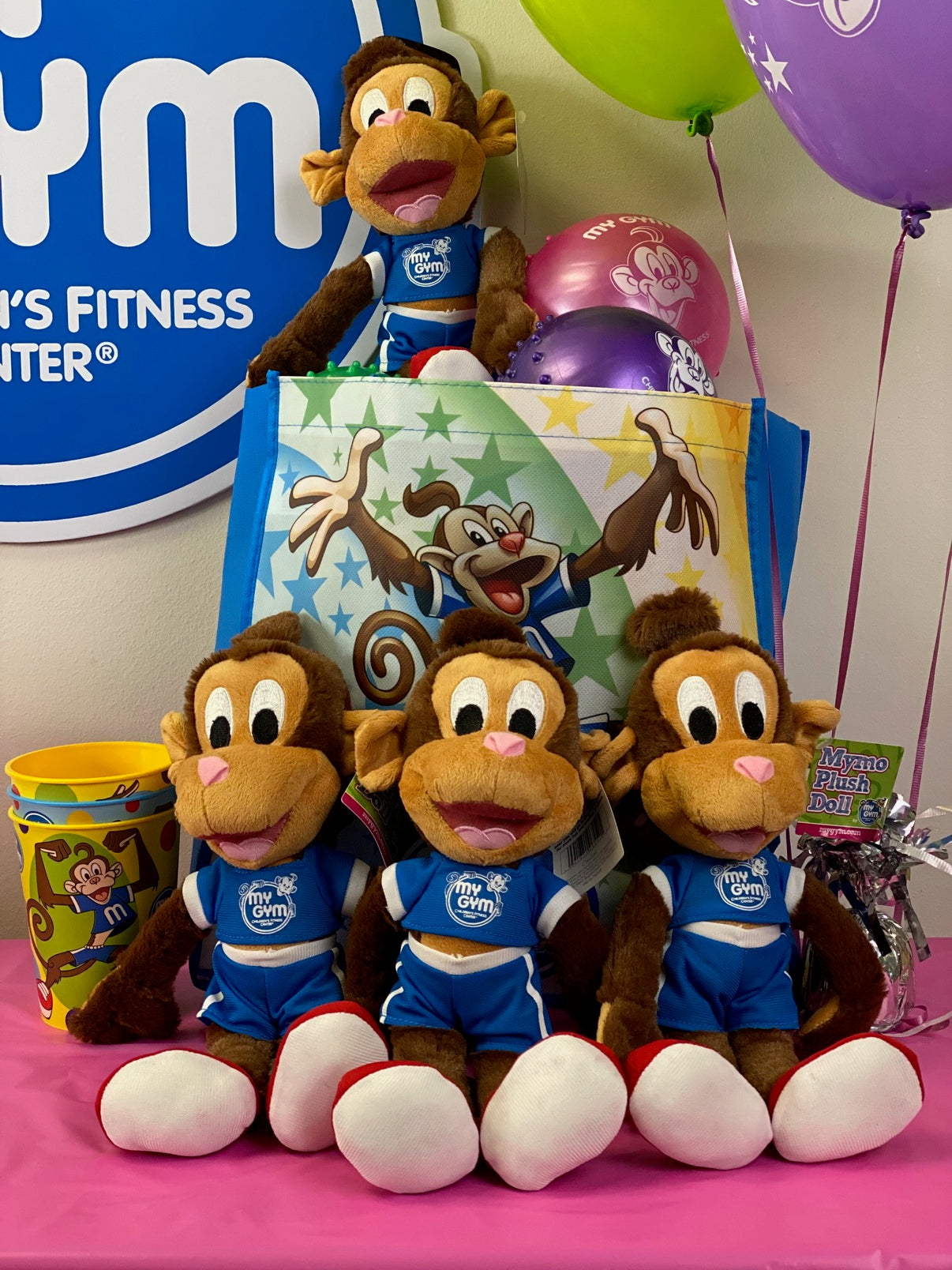 Mymo Plush Doll – My Gym Fun